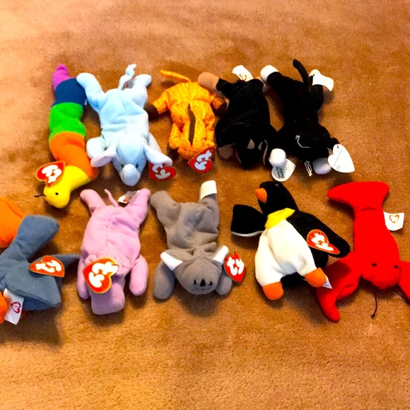 Ty | Toys | Vintage Limited Edition Ty Beanie Baby Mini Collection 998 ...